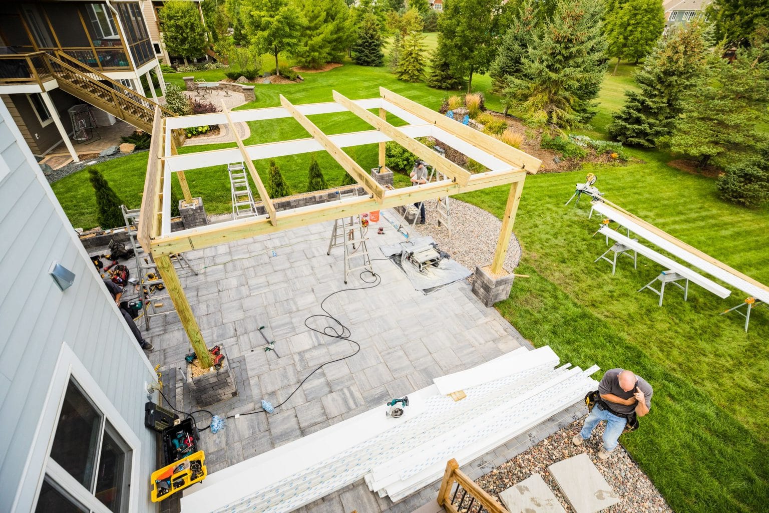 Custom Pergola Design & Installation in the Twin Cities, MN | Pergola ...